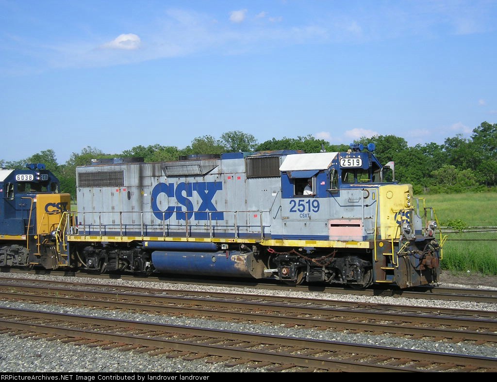 CSXT 2519 On CSX Y 201 At New River Yard